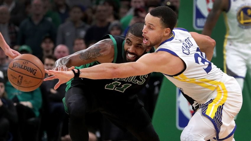 Celtics battle defending champion Warriors but come up short