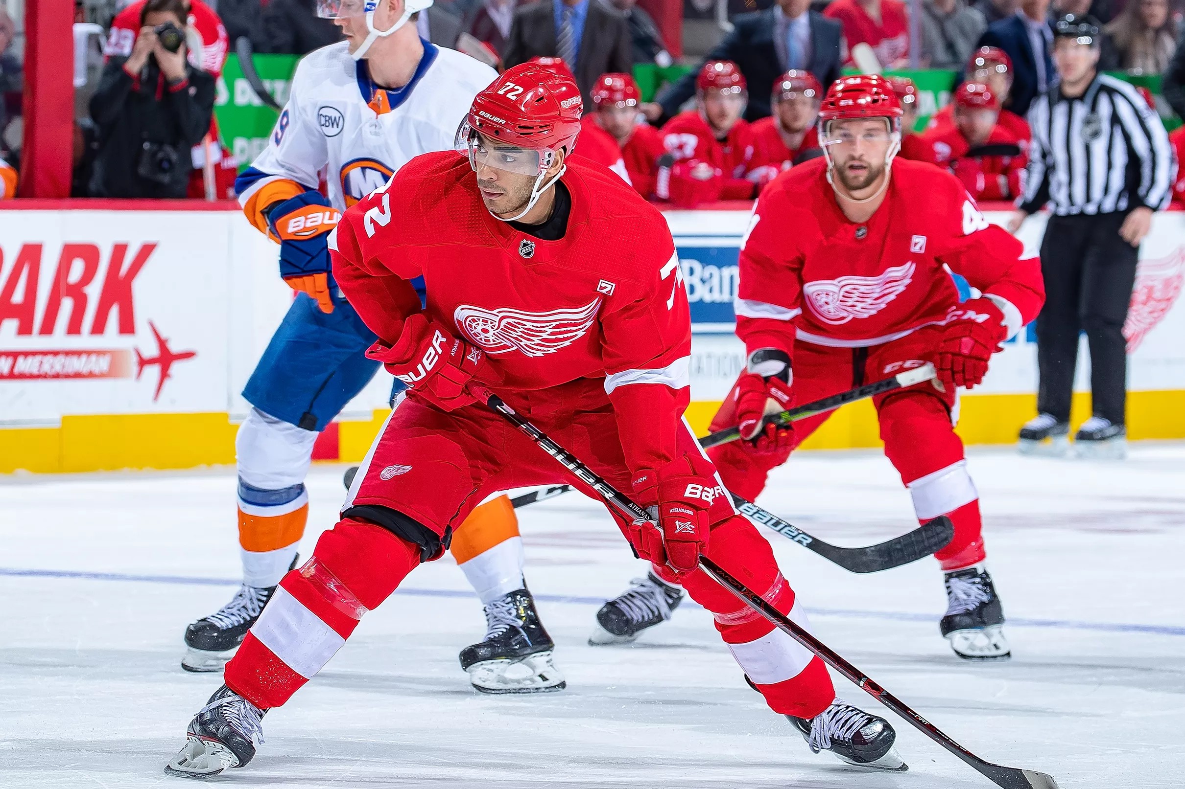 Morning Skate: Red Wings vs Islanders Morning Skate: Red Wings vs Islanders