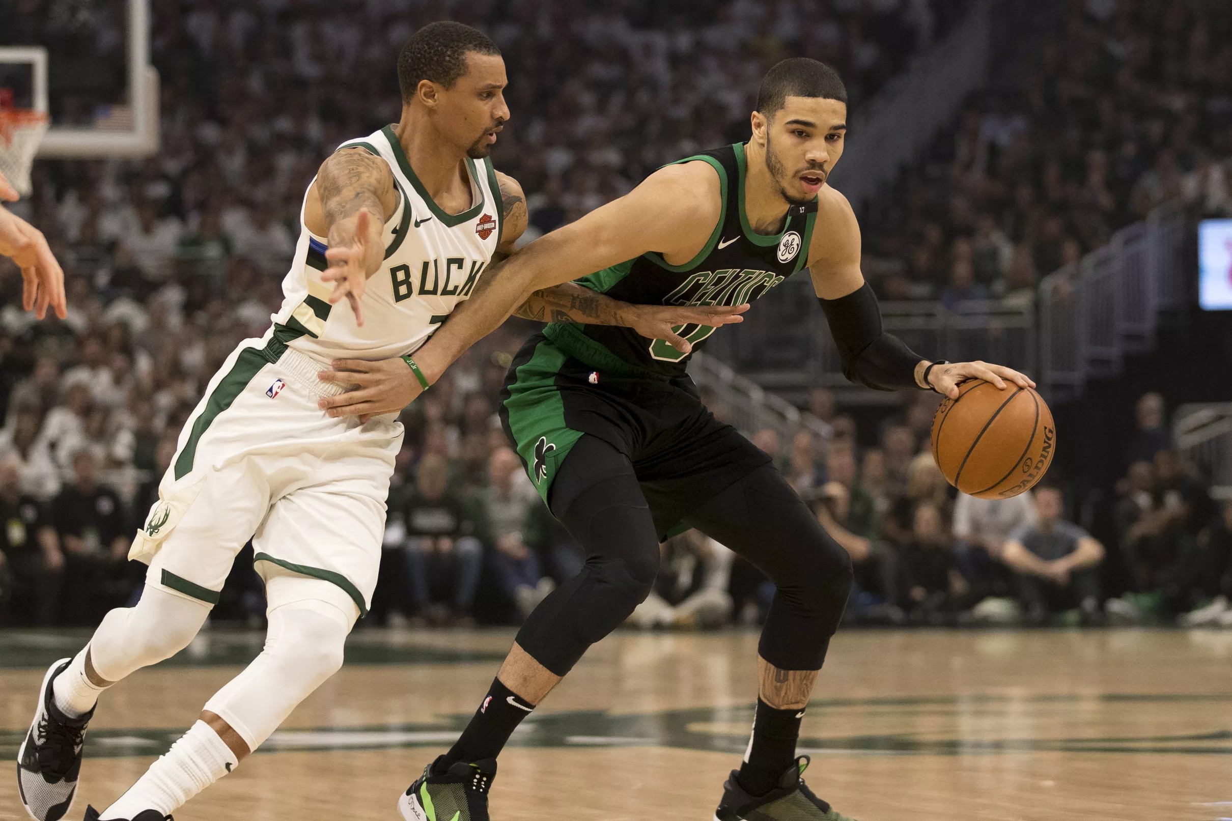 Boston Celtics stun Milwaukee Bucks, dominate Game 1, 112-90 Boston Celtics stun Milwaukee Bucks, dominate Game 1, 112-90