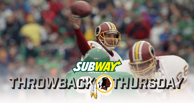 Throwback Thursday Redskins Get Revenge Vs Eagles