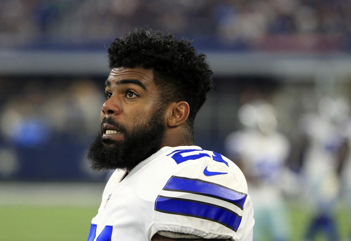 NFL players' union sues over Elliott's 6-game domestic ban NFL players' union sues over Elliott's 6-game domestic ban