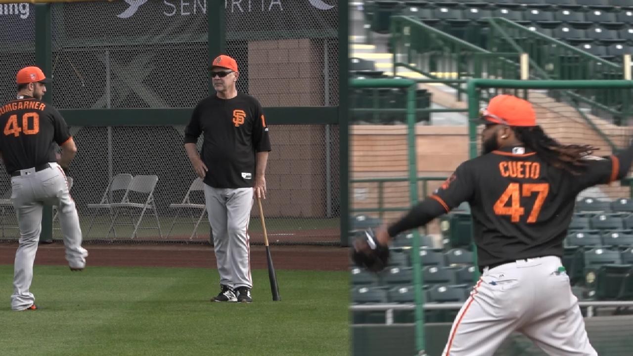 Giants mull over art of getting out to fast start Giants mull over art of getting out to fast start