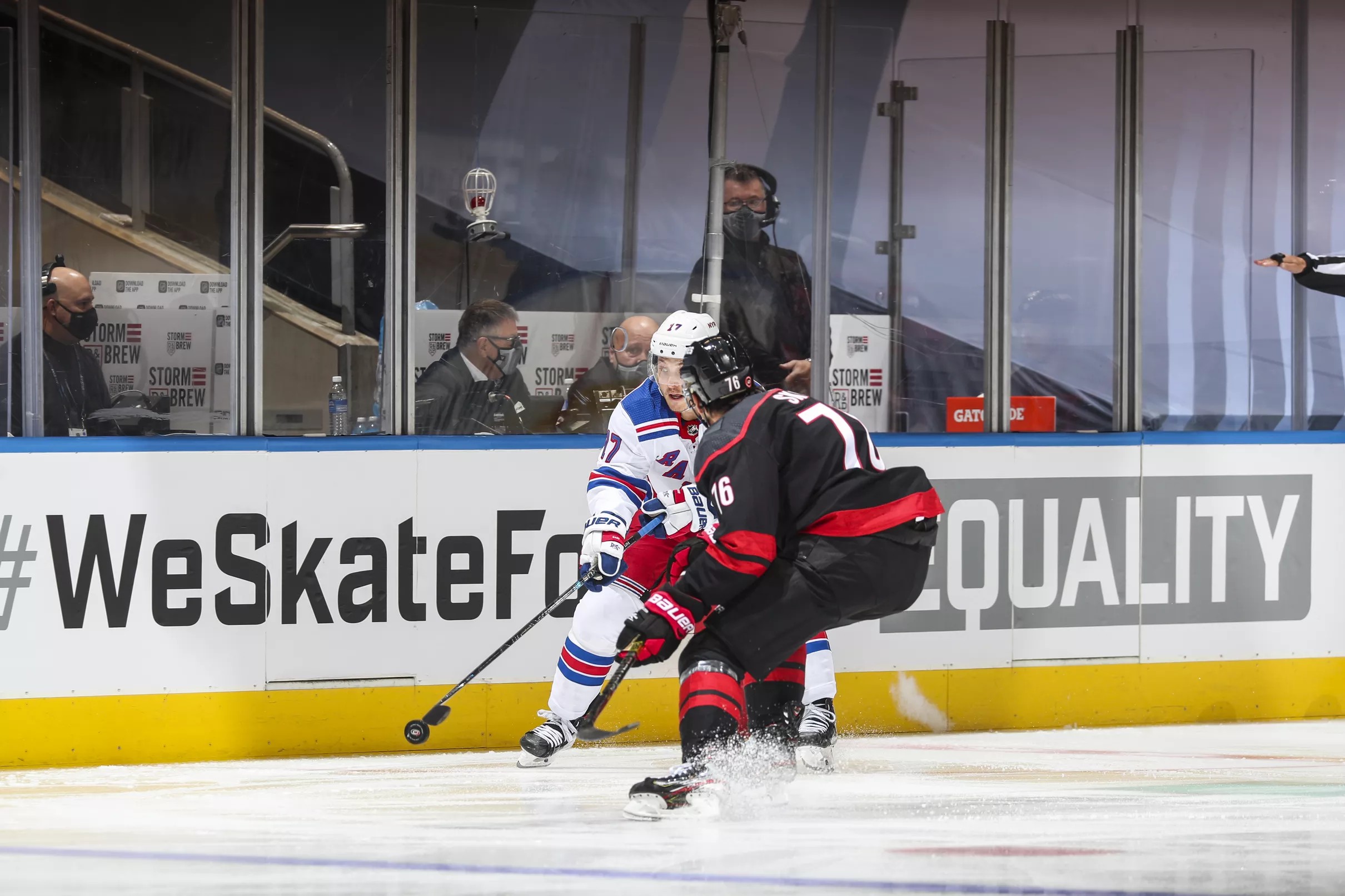 Skjei Knocks Fast Out Of Game 1 With Big Hit