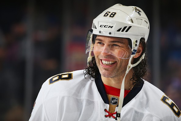 Former Panthers Star Jaromir Jagr Signs One Year Deal With Calgary