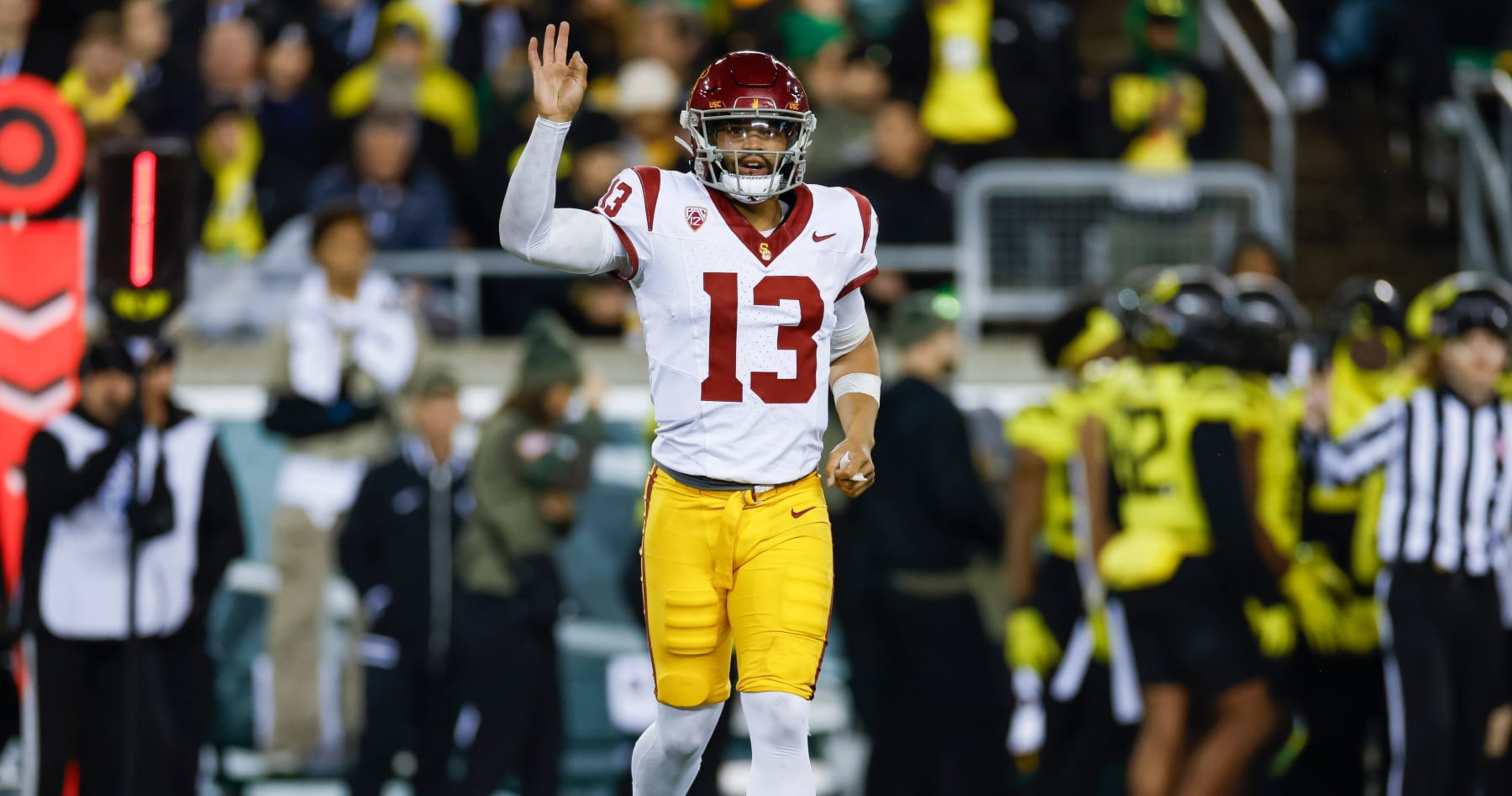Uscs Caleb Williams Declares For 2024 Nfl Draft Amid Bears Justin