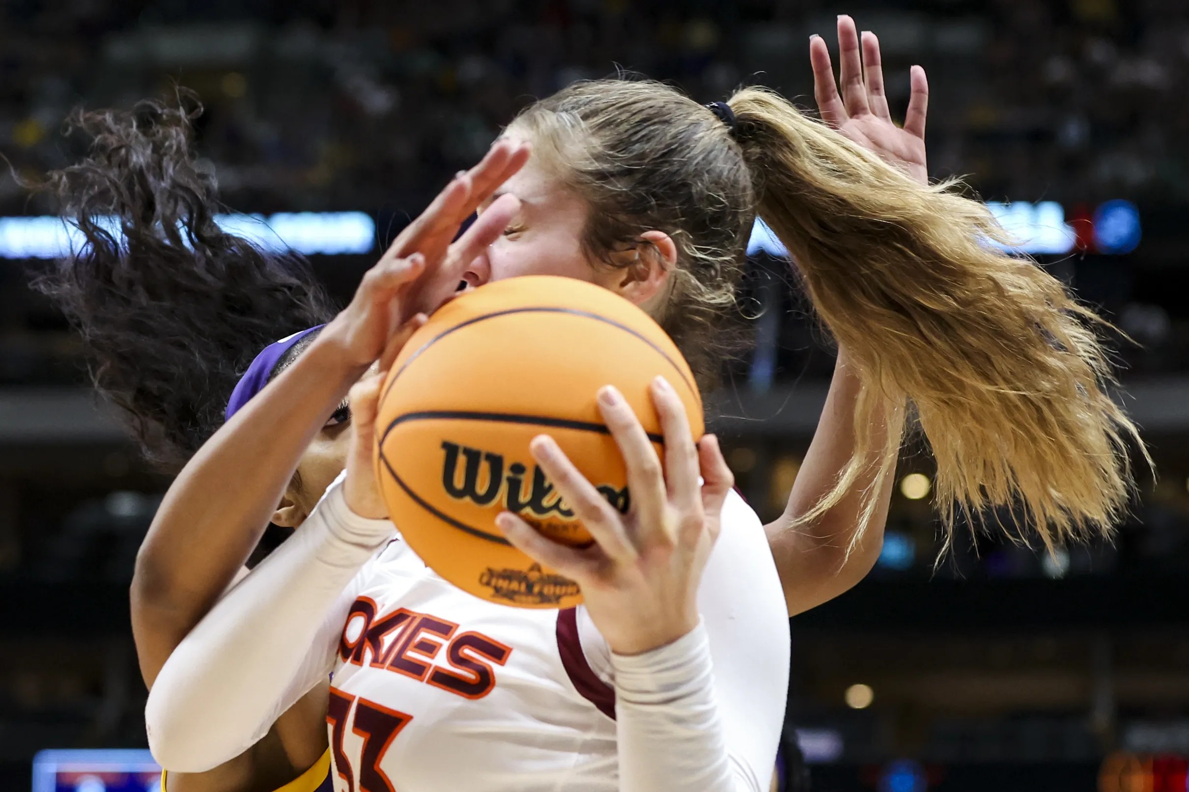 The Virginia Tech Hokies Women s Basketball Team Season Ends As LSU the-virginia-tech-hokies-women-s-basketball-team-season-ends-as-lsu