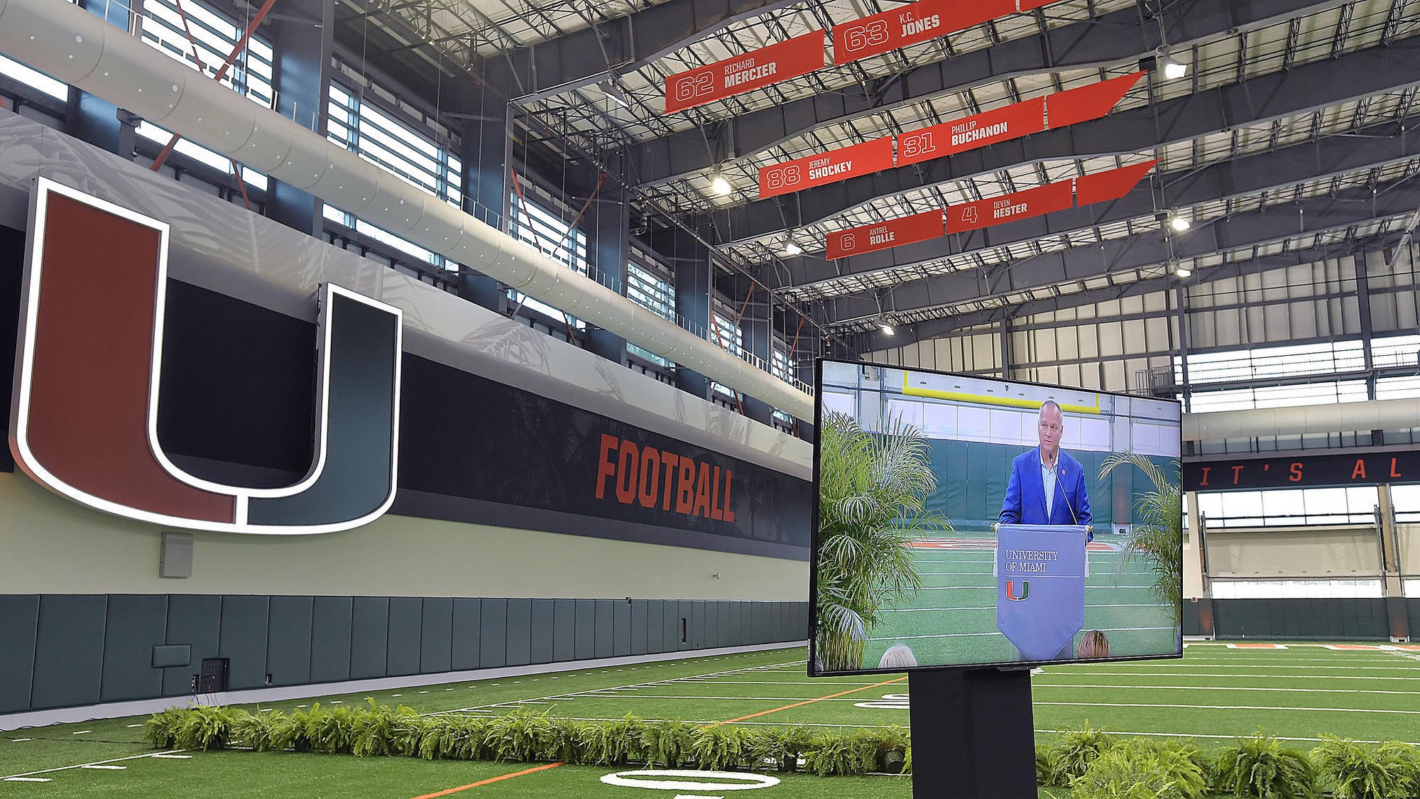 Hurricanes Formally Dedicate Carol Soffer Indoor Practice Facility