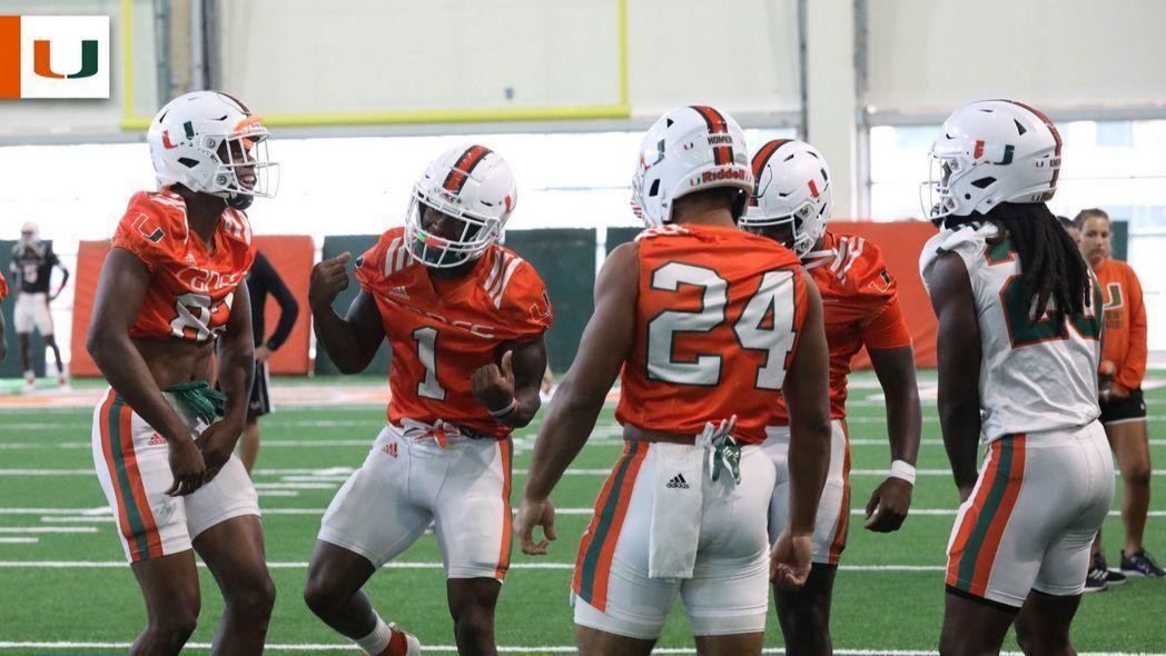 Hurricanes Hold First Workout In Carol Soffer Indoor Practice Facility
