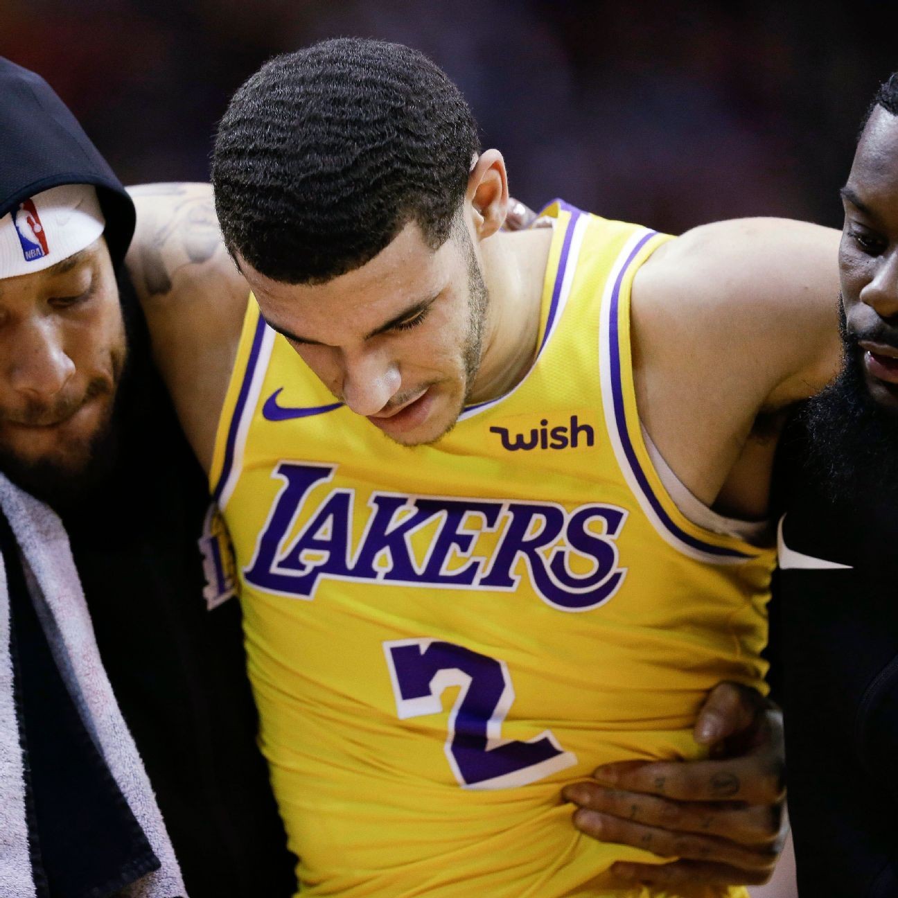 Lakers Say Ball ankle Out At Least Another Week lakers-say-ball-ankle-out-at-least-another-week