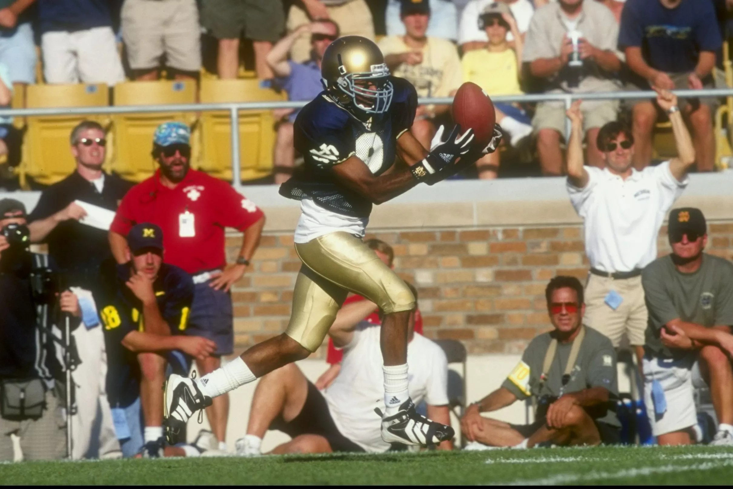 Throwback Thursday: Former Notre Dame Wide Receiver Raki Nelson Throwback Thursday: Former Notre Dame Wide Receiver Raki Nelson