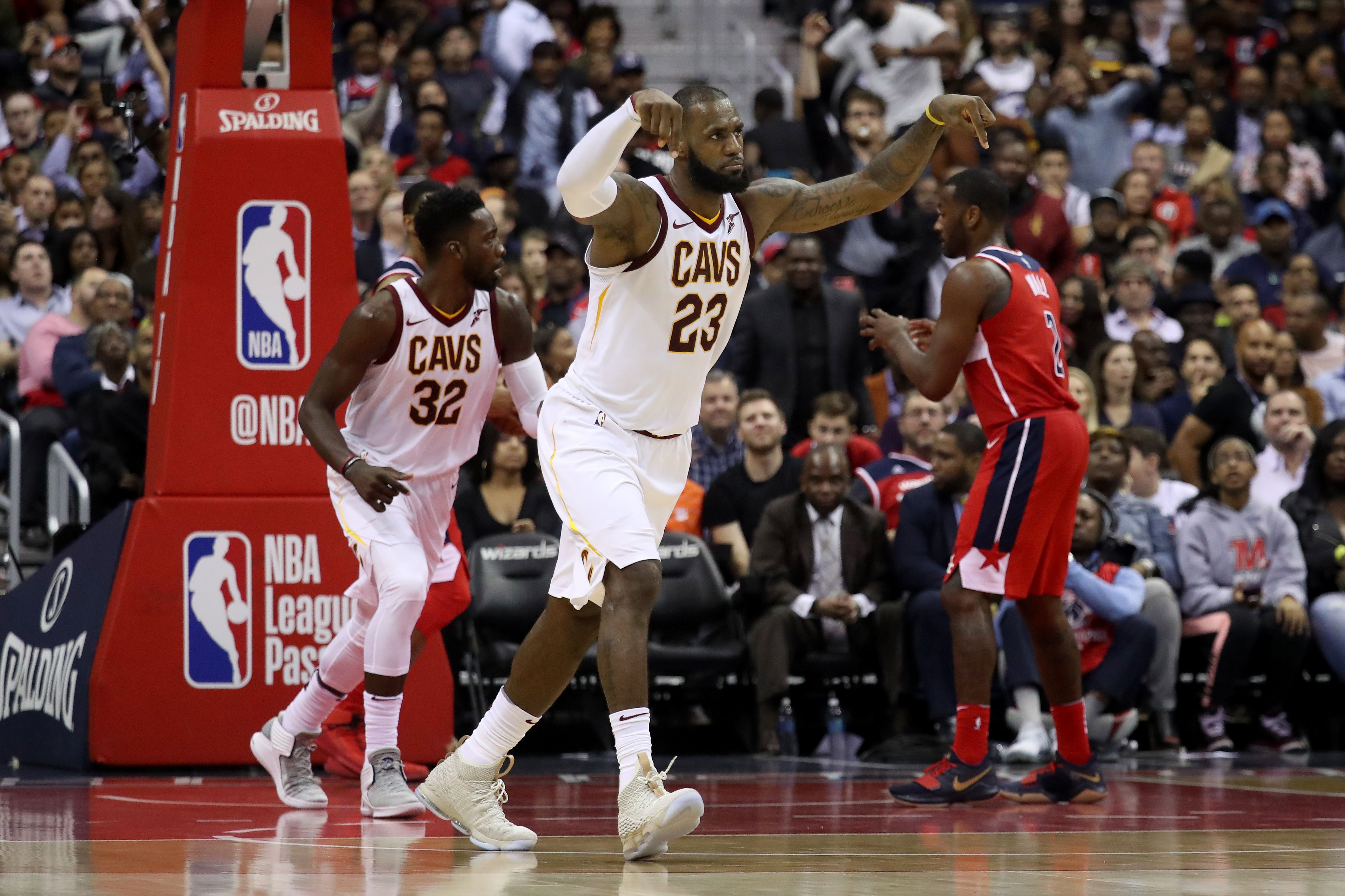 Washington Wizards: Wizards Don’t Bother LeBron James Washington Wizards: Wizards Don’t Bother LeBron James