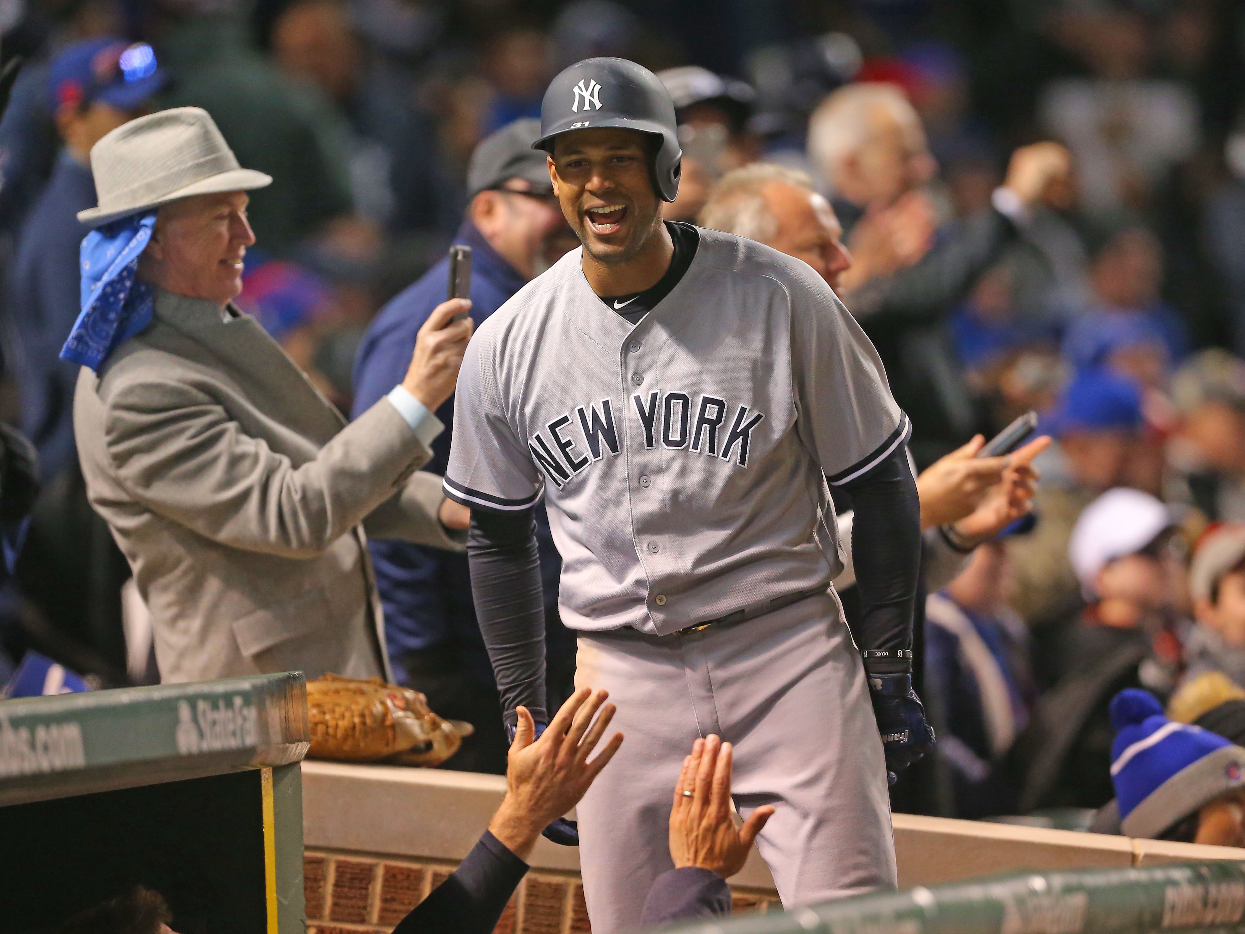The Yankees have found their new center fielder The Yankees have found their new center fielder