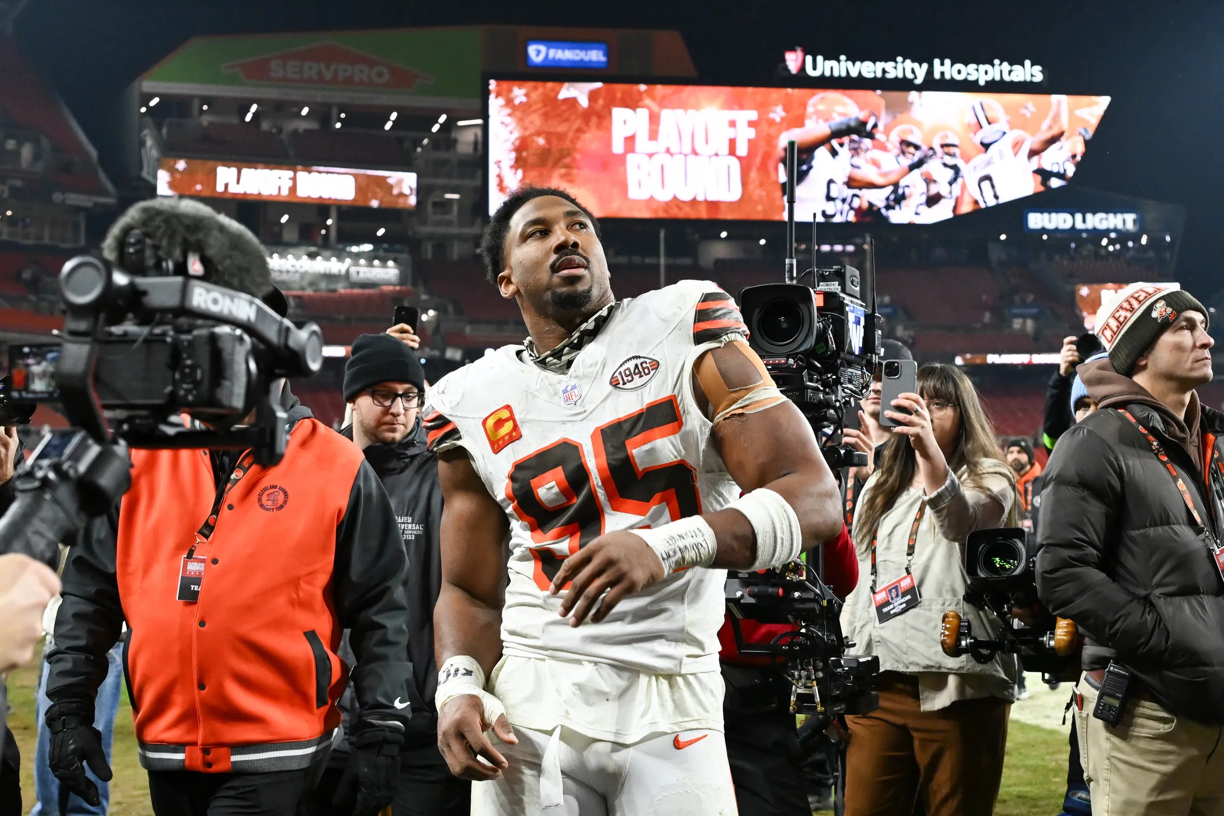 Browns DE Myles Garrett honored at 24th Greater Cleveland Sports Awards
