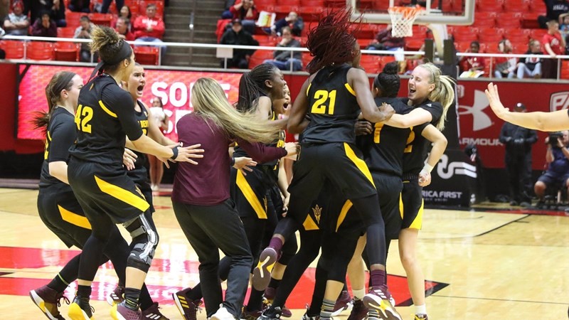 Richardsons Buzzer Beater Lifts No 22 Sundevilwbb Past Utah