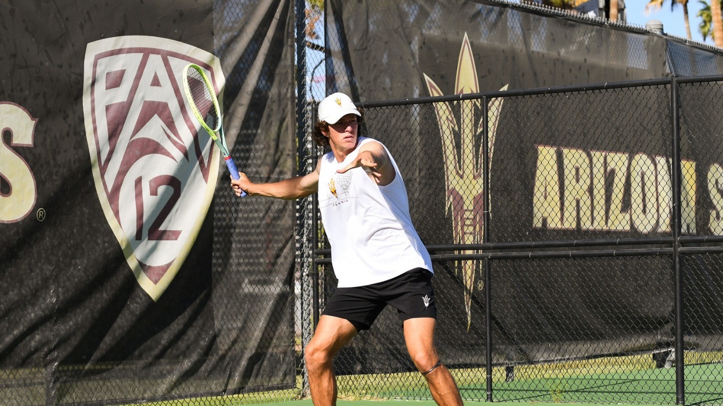 Regular Season Ends With Win for No. 22 Men's Tennis Ahead of Pac-12 Championships