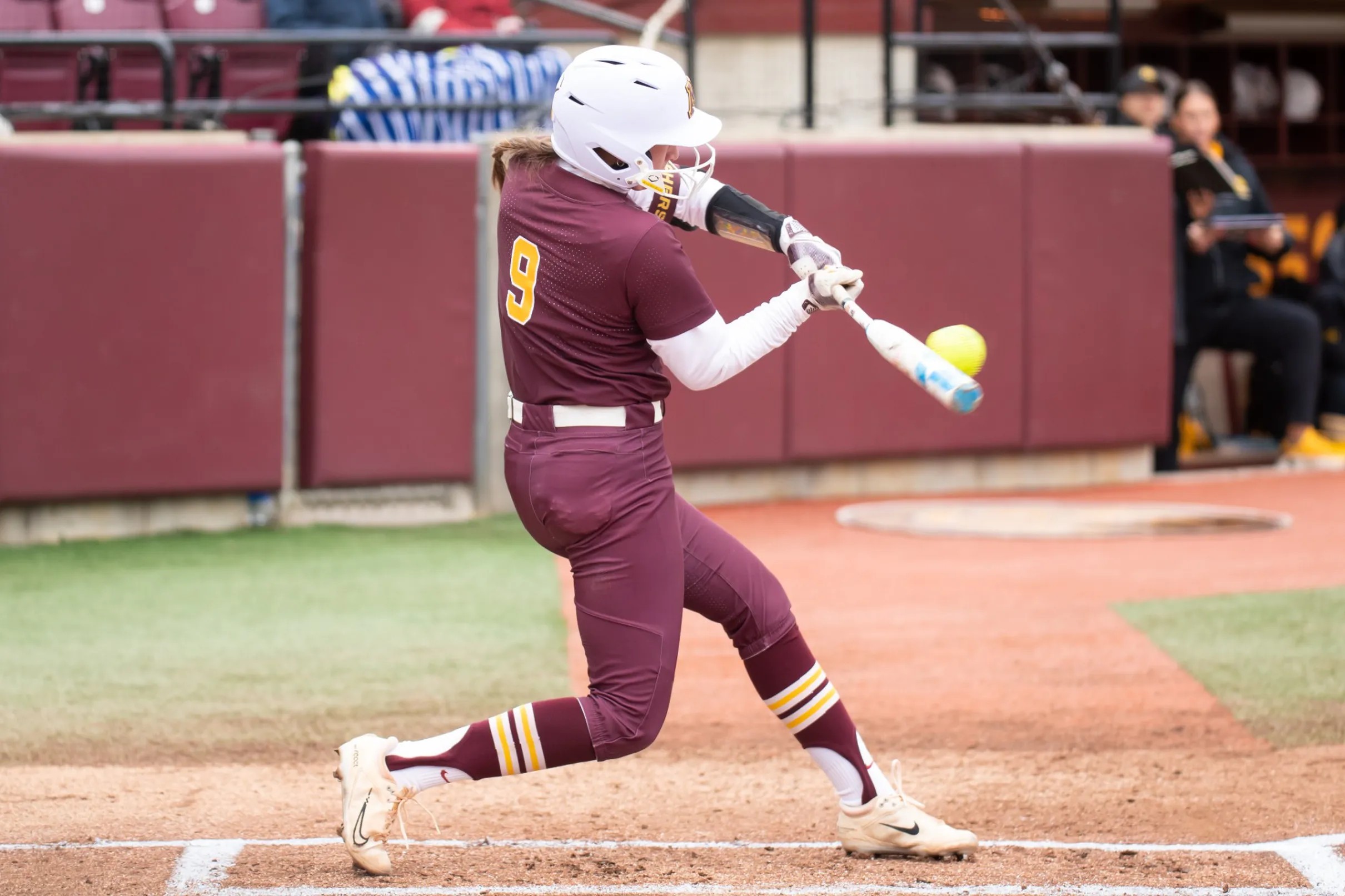 Minnesota Softball Gophers Sweep Doubleheader At Wisconsin