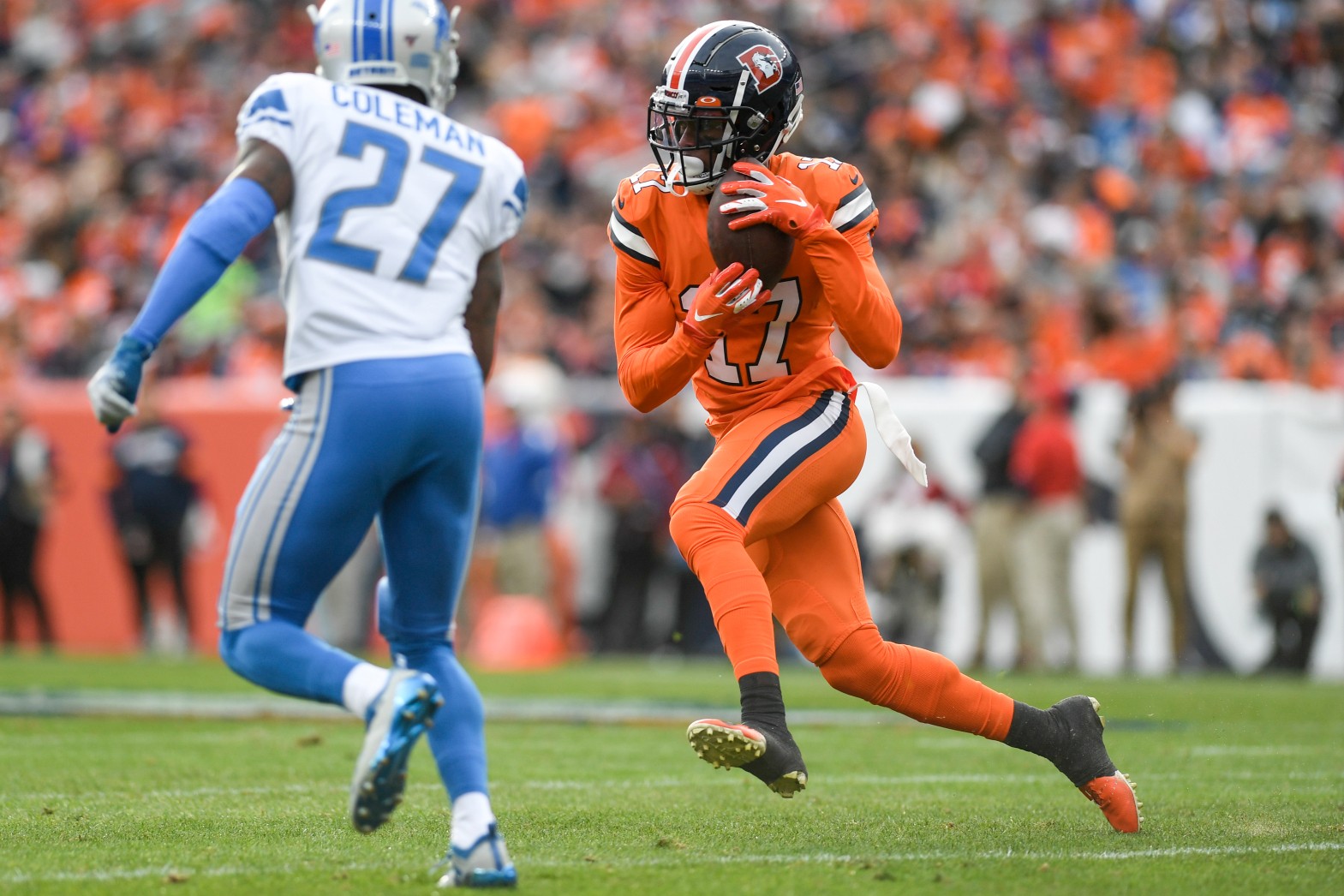 Broncos Mailbag Why Is Receiver DaeSean Hamilton Continuing To Get Playing Time 