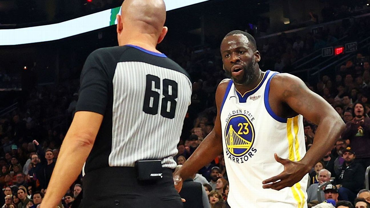 Draymond Green ejected in 2nd half for Golden State Warriors