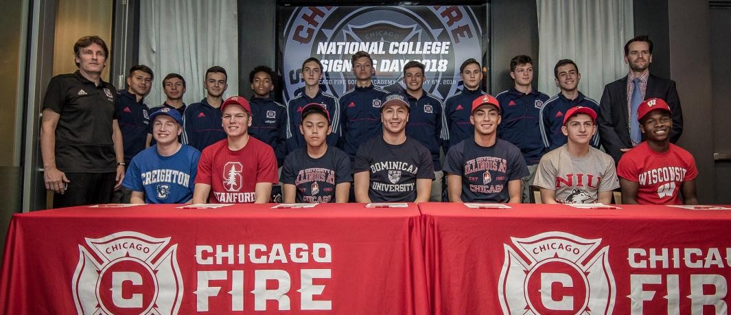 Photo Gallery | The Chicago Fire Academy celebrates National Signing ...