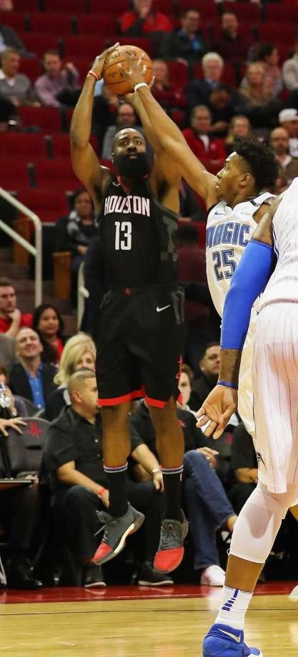 Magic amazed by Rockets' James Harden historic triple-double