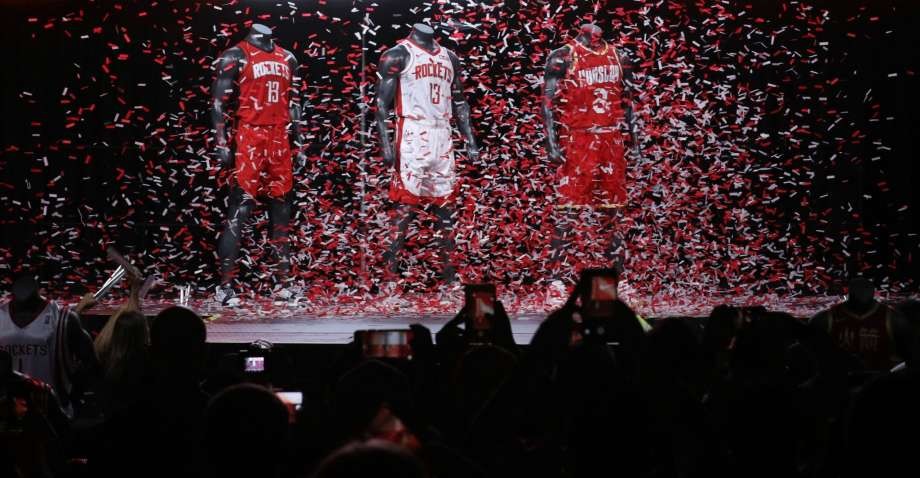 Rockets unveil new uniforms