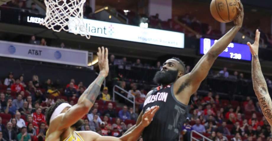 James Harden’s 50-point triple-double drives Rockets past Lakers