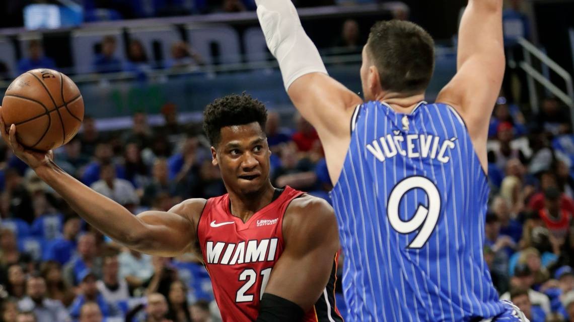 Heat rally late, but still fall to Magic in season opener Heat rally late, but still fall to Magic in season opener