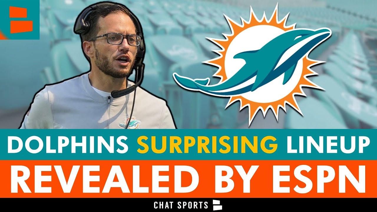 Miami Dolphins Surprise Starting Lineup Revealed By Espn Pre Nfl