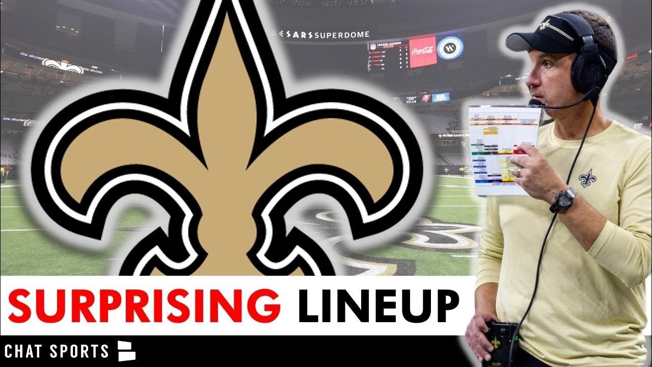 New Orleans Saints Surprise Starting Lineup Revealed By Espn Pre Nfl