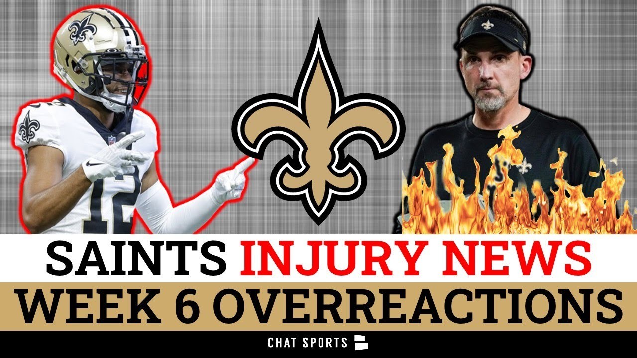 Saints Injury News Ft. Chris Olave + Trade Away Micahel Thomas & Sean Payton? Pay Rashid Shaheed