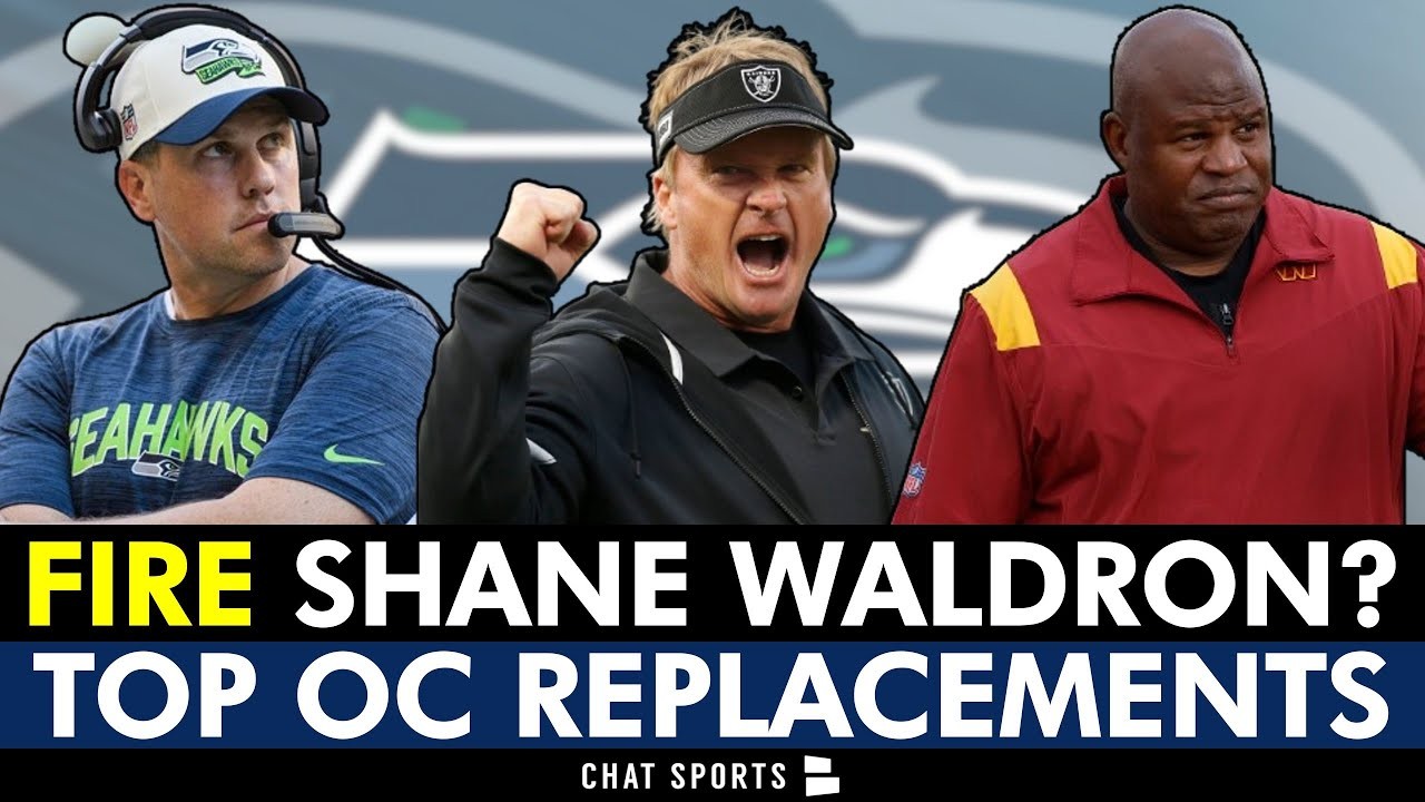 Seattle Seahawks Rumors: Top 5 Shane Waldron Replacements Ft. Eric Bieniemy & Jon Gruden