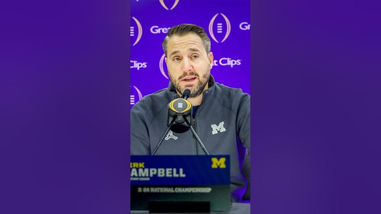 Michigan Football OC Kirk Campbell Was The Big Reason For Roman Wilson’s Success? #shorts