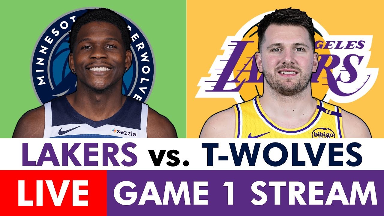 Lakers vs. Timberwolves Live Streaming Scoreboard, Play-By-Play, Highlights | NBA Playoffs Game 1