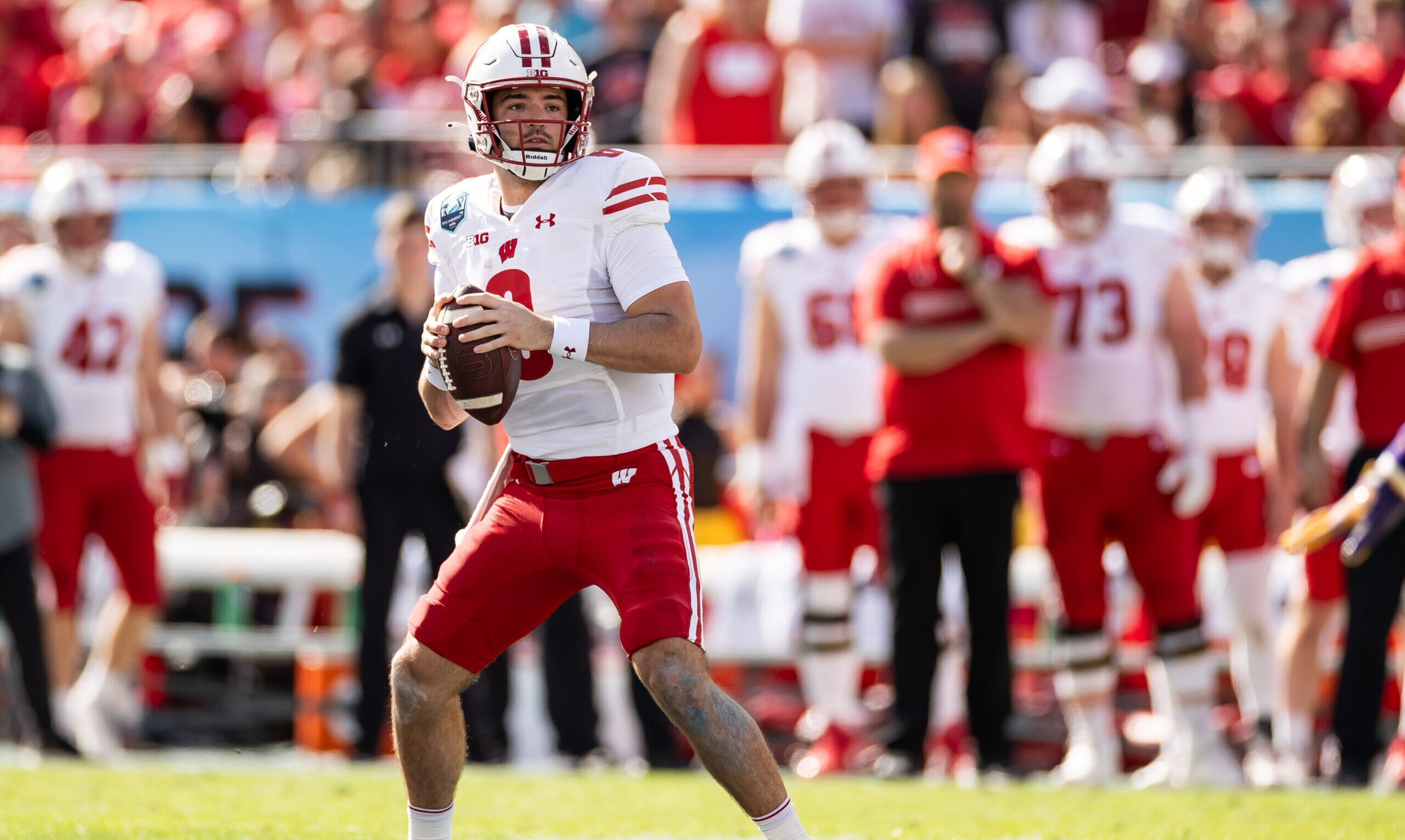 Luke Fickell Gets Emotional Discussing Wisconsin Badgers QB Tanner Mordecai Luke Fickell Gets Emotional Discussing Wisconsin Badgers QB Tanner Mordecai