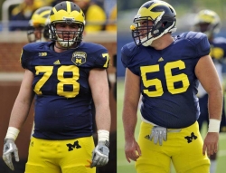 Joey Burzynski, Erik Magnuson new starting guards on Michigan offensive ...
