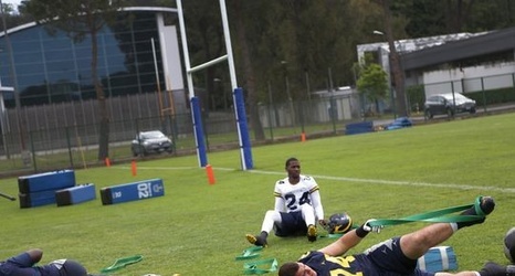 Michigan football OL Ben Bredeson sharpened by Rashan Gary, D-line