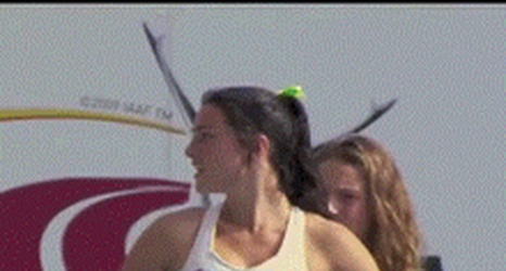 11 GIFs Of Hurdler Michelle Jenneke Dancing Before A Race [Rubbable Remix]