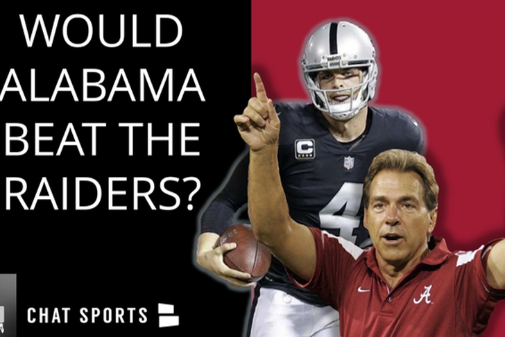 Oakland Raiders Rumors: Alabama Vs. Raiders Simulation, Blake Bortles ...