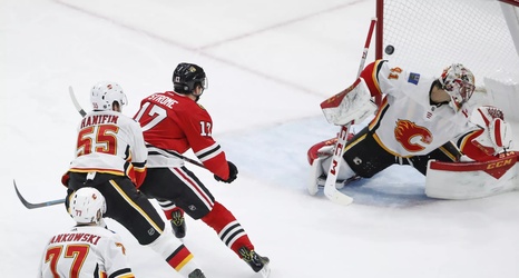 Watch: Alex DeBrincat, Dylan Strome connect on NHL goal together