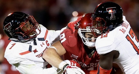 Texas Tech defensive end Kolin Hill ejected from Kansas State game for ...