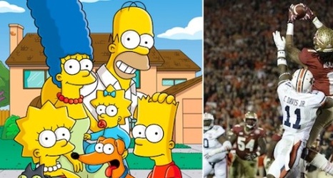 “The Simpsons” Marathon is College Football Fan’s Dream