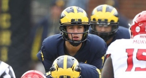 Michigan's Brandon Peters gets feet wet, now let's see if it continues