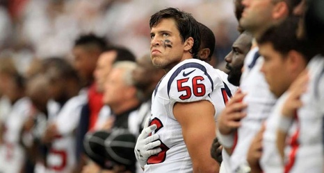 Texans' Brian Cushing nominated for Salute to Service award
