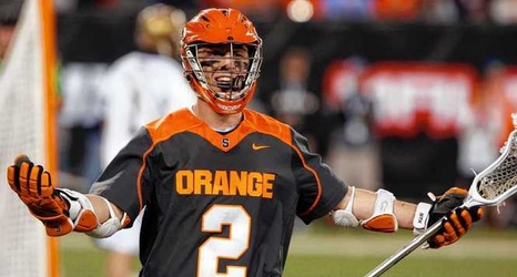 Syracuse men's lacrosse player Kevin Rice honored for his 3.92 GPA