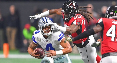 Adrian Clayborn earns NFC Defensive Player of Week with six sacks