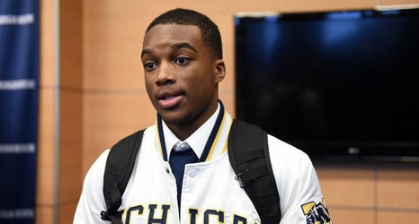 CB Ambry Thomas appears to latest freshman to wear No. 1 at Michigan