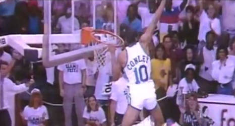 '90s Track Stars Dominate Incredible Old-School Celebrity Dunk Contest