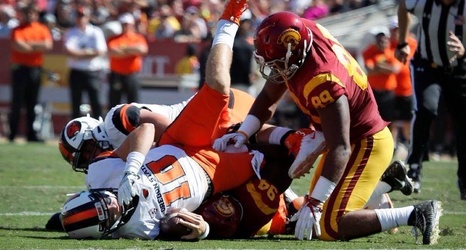 A final exam awaits Christian Rector and USC's emergency starters ...