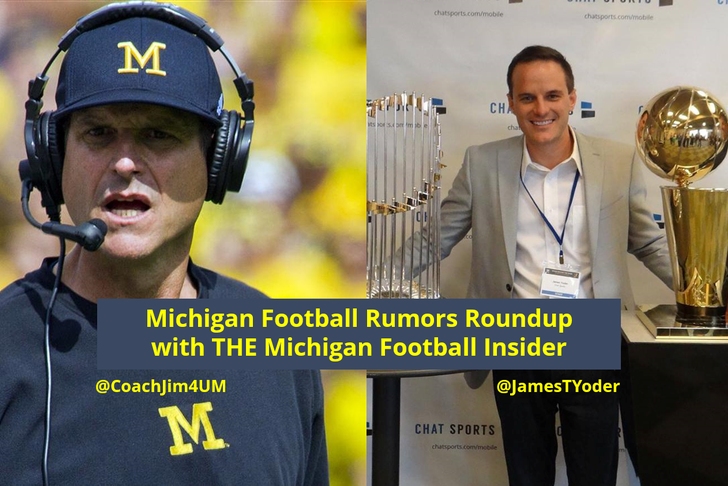 Michigan Football Insider James Yoder Discusses The 15 BIGGEST Rumors ...