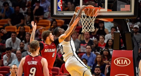 Nets bounce back with dominating win over Heat, 111-87
